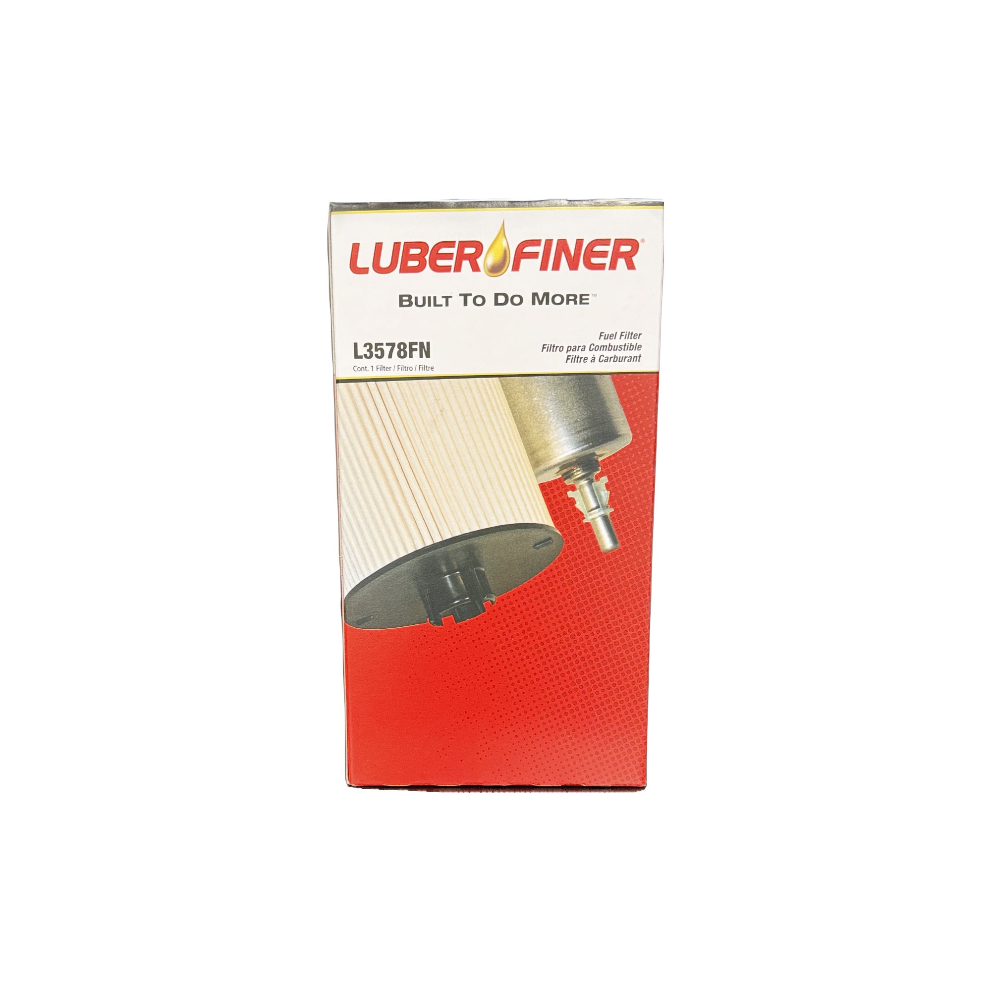 Luber-Finer L3578FN/PF7680/P550463/FF5369W Fuel Filter Cartridge ...
